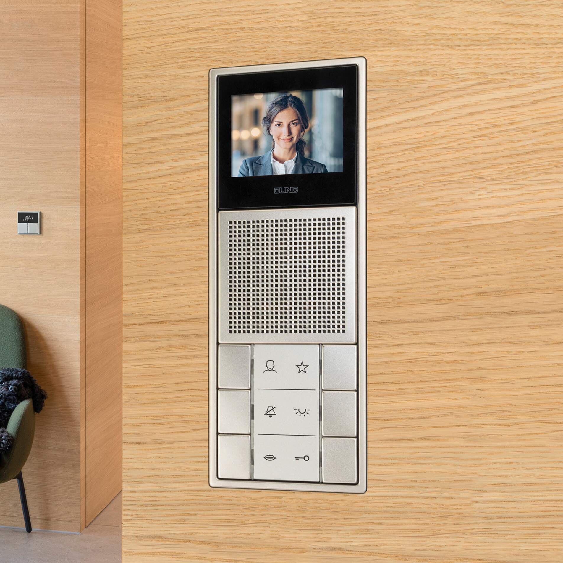 Door communication systems in high-quality switch design