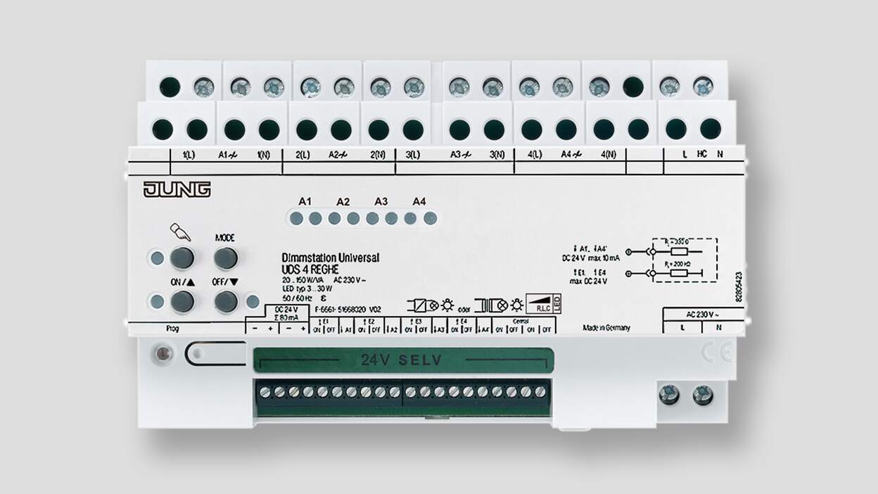 JUNG bus – the solution for fundamental building functions