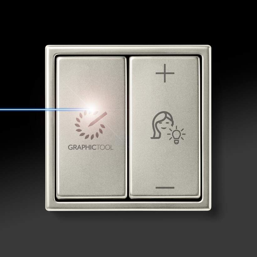 KNX Taster F 10 – Smarter Taster im eleganten Design