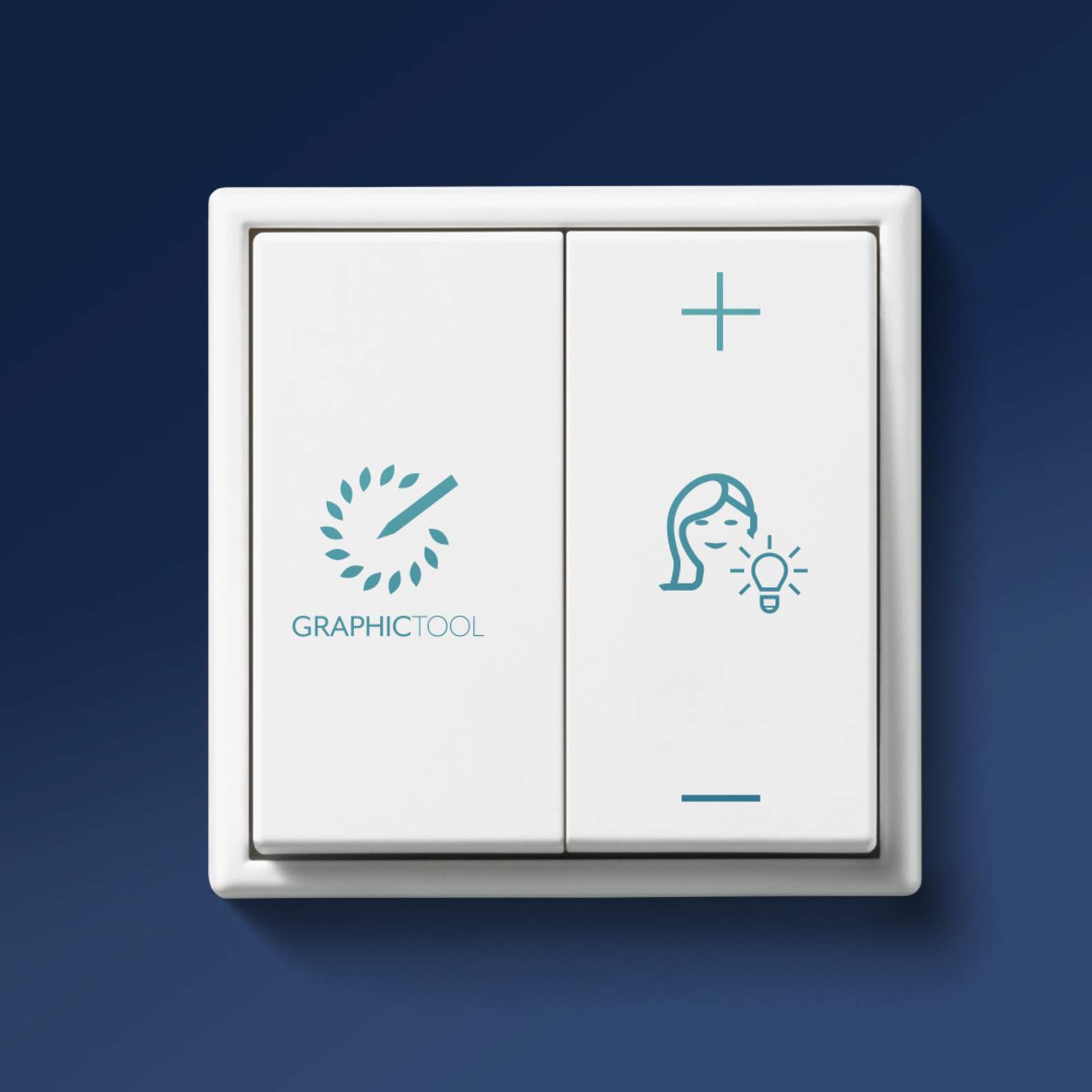 KNX F 10 push-buttons – smart push-buttons in the elegant design