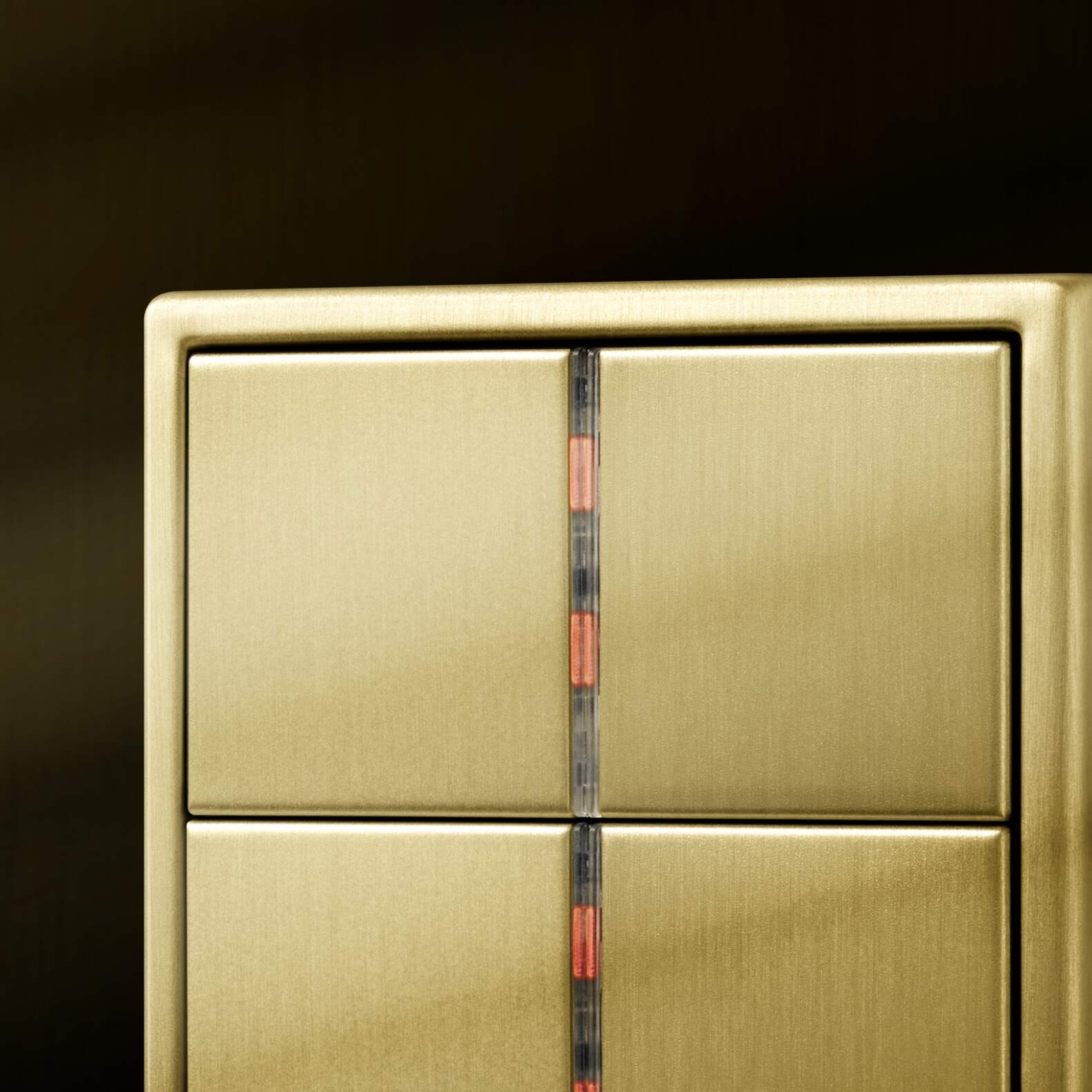 KNX F 40 push-buttons – simple handling and convenience