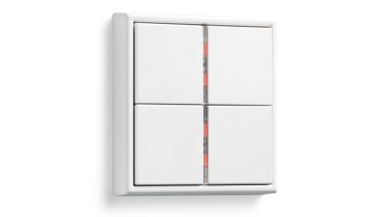 KNX F 40 push-buttons – simple handling and convenience