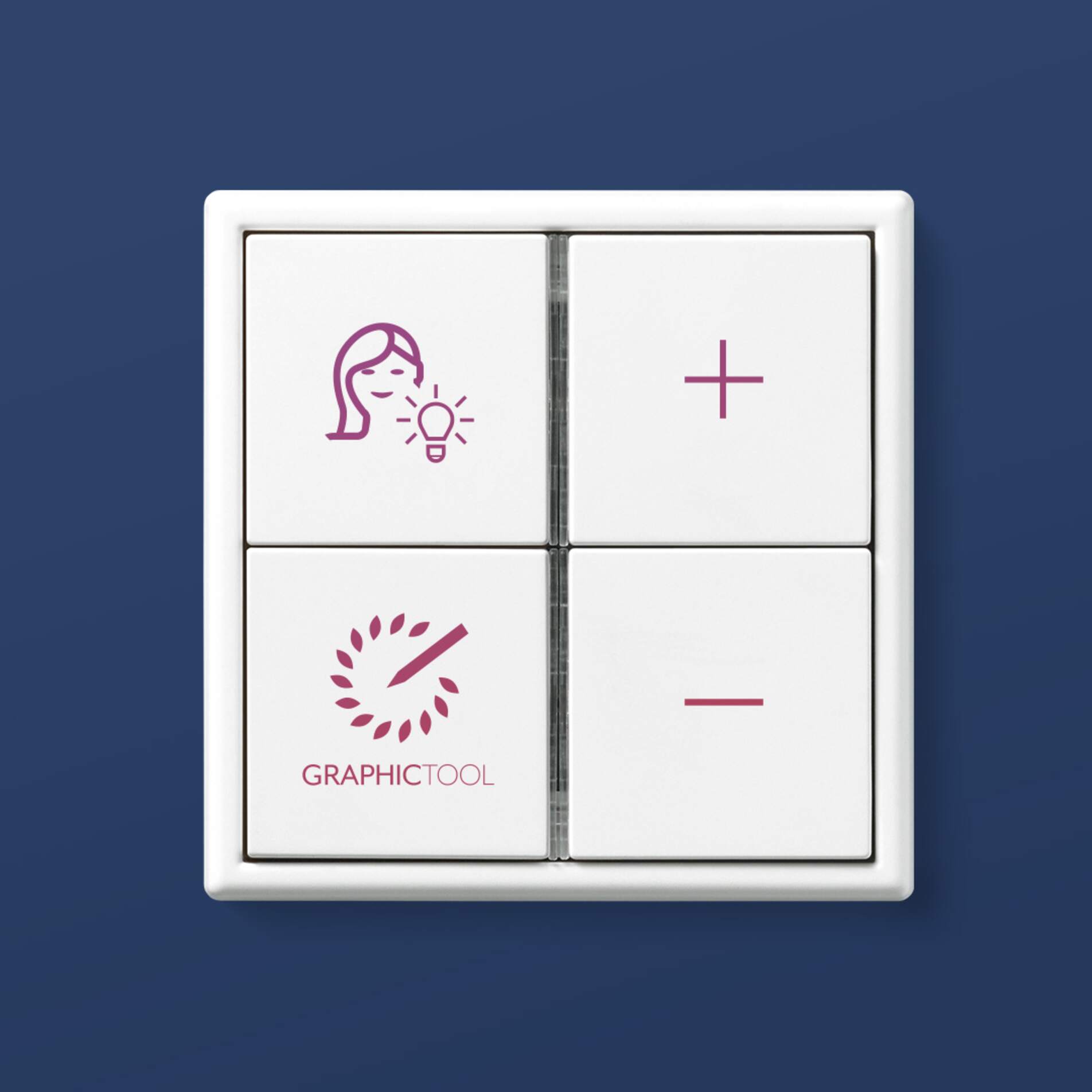 KNX taster F 4 – Eenvoudig gebruik en comfort