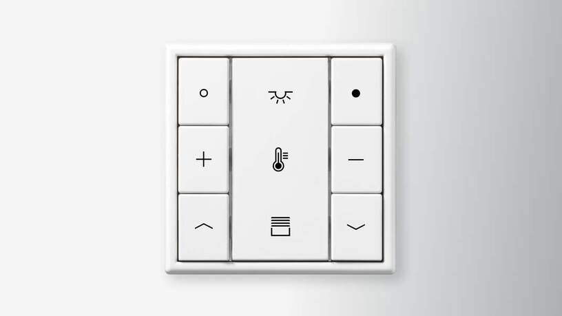 KNX Taster F 50 – Steuerung von Funktionen im KNX System