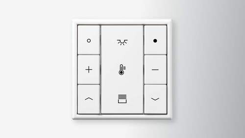KNX F 50 push-buttons – control of functions in the KNX system