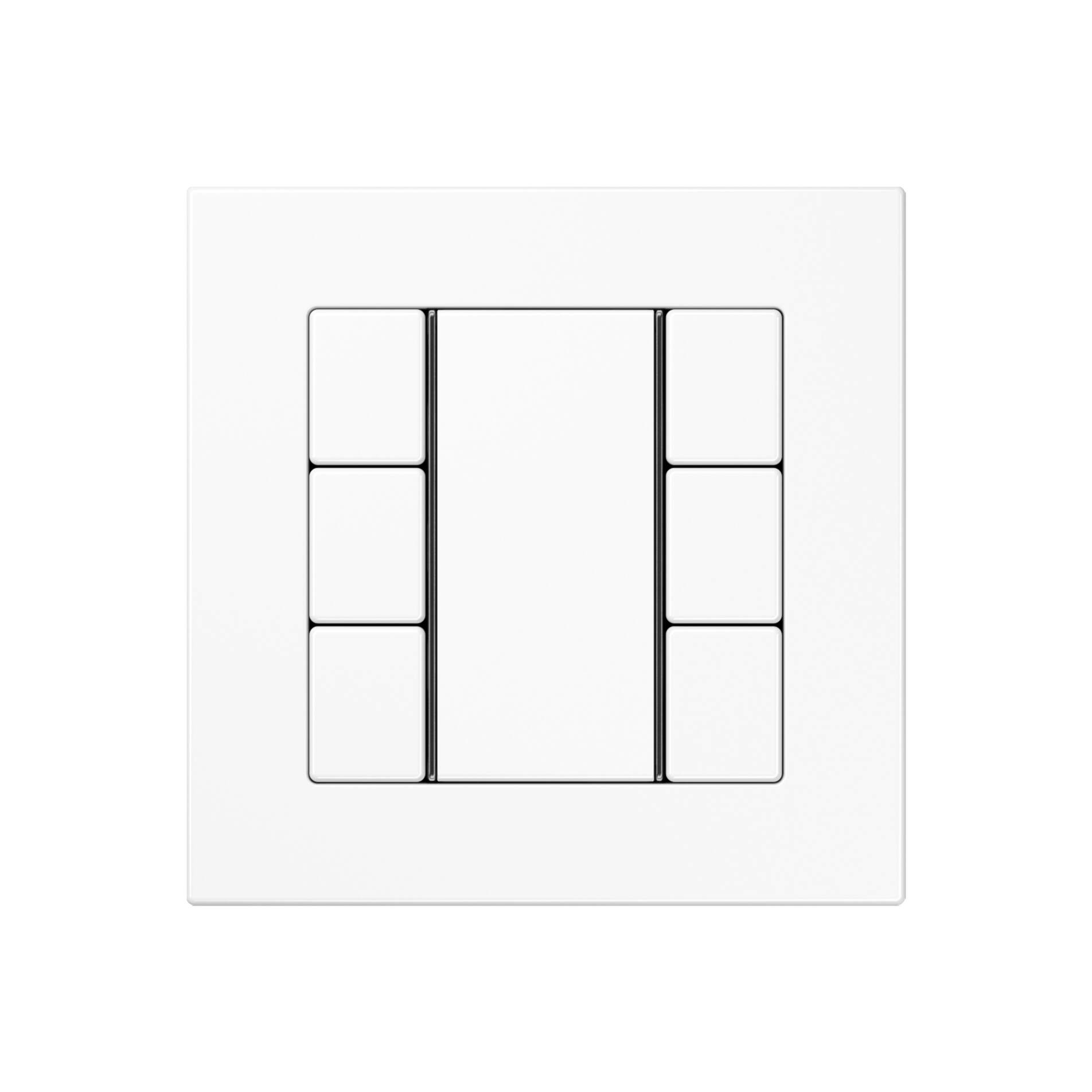 KNX F 50 push-buttons – control of functions in the KNX system