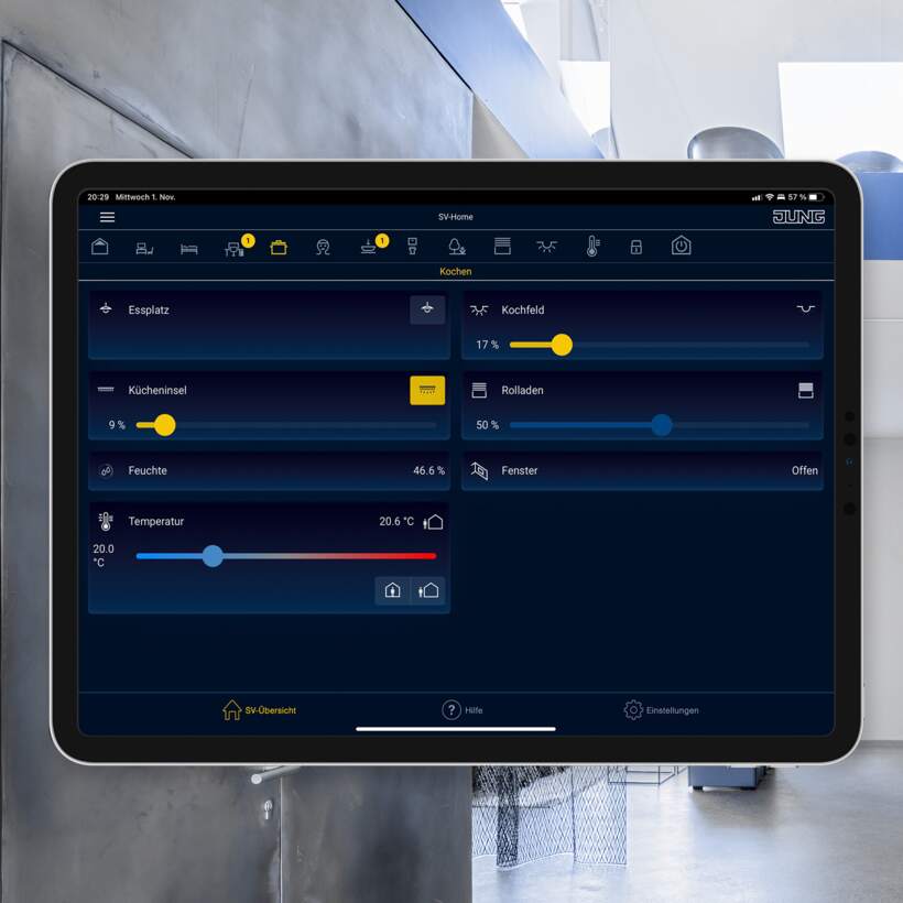 Smart Visu Server – Zentrale Steuerung