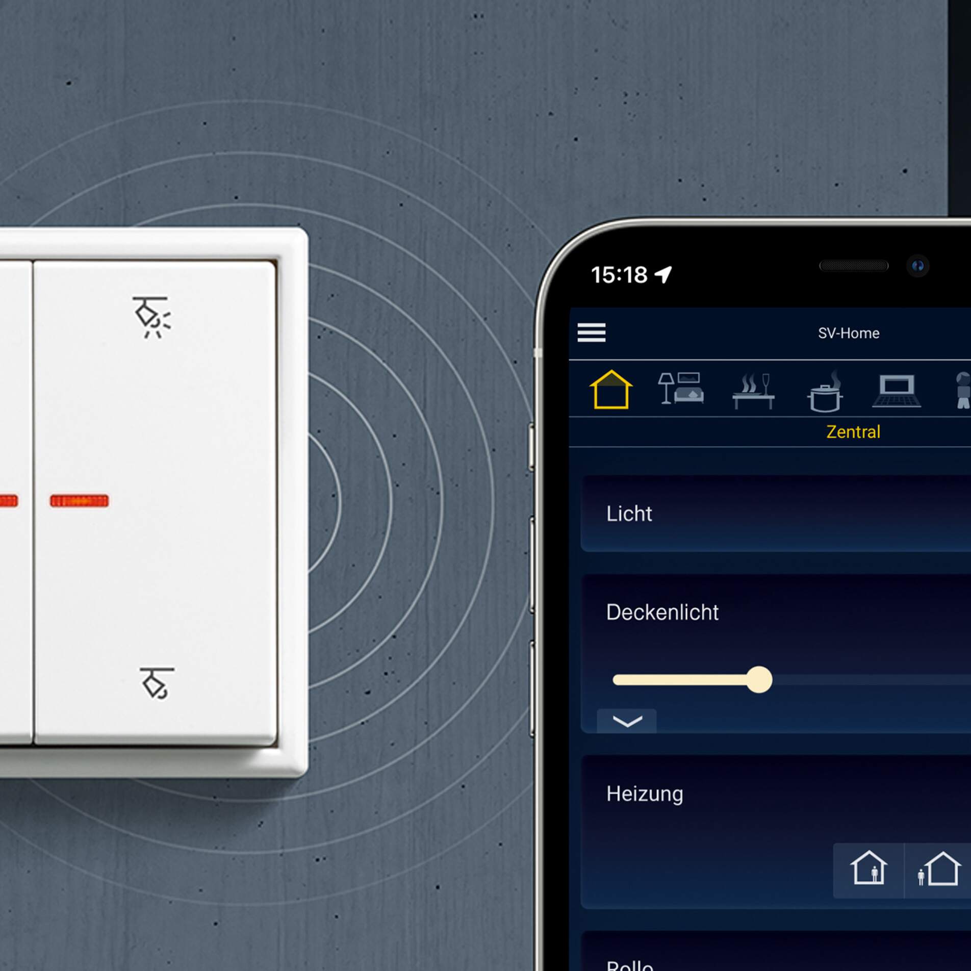 KNX RF Taster – Verbindung der Elektroinstallation mit KNX