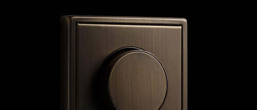 LS 990 in antique brass – hand brushed and burnished