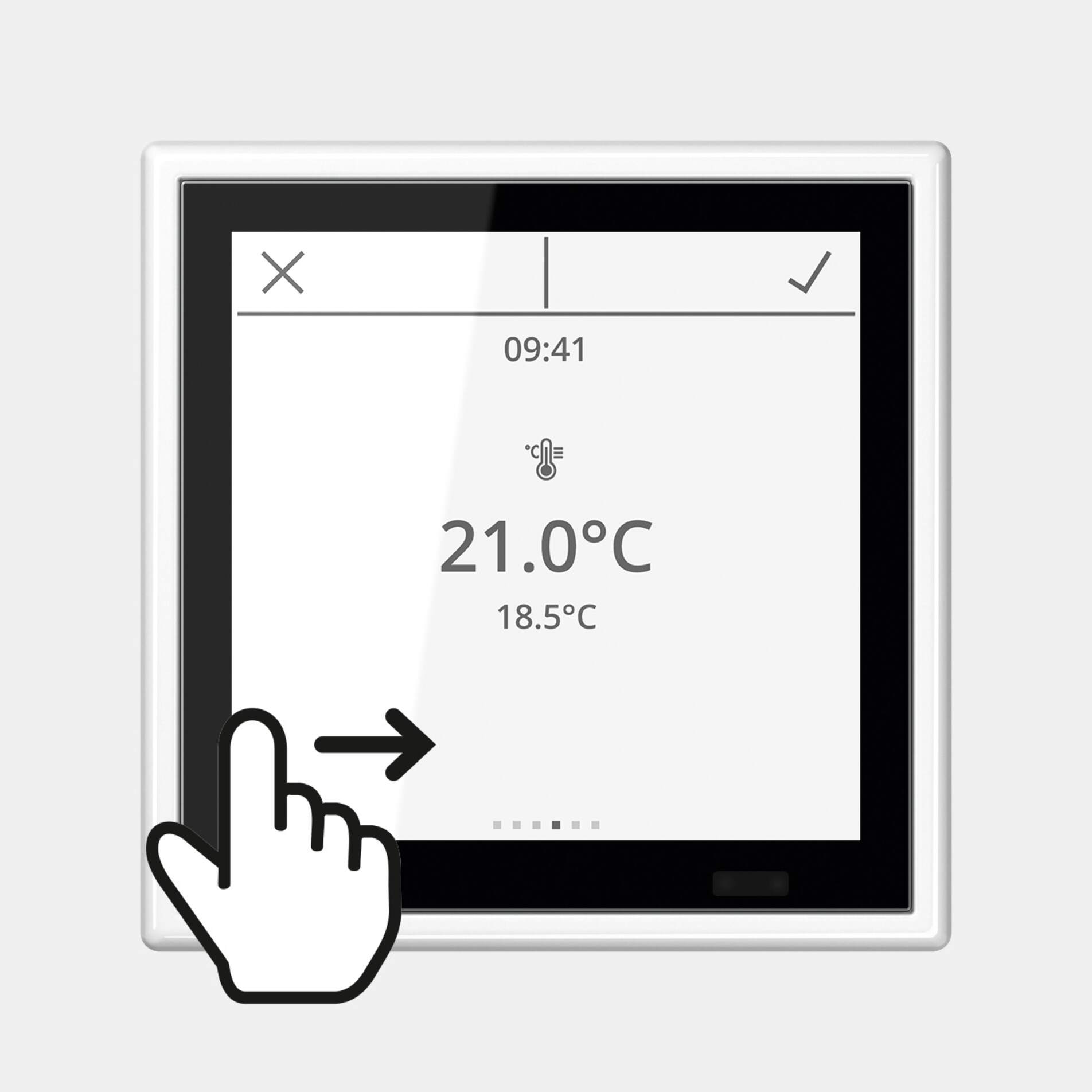 LS TOUCH – intuitive control for individual rooms