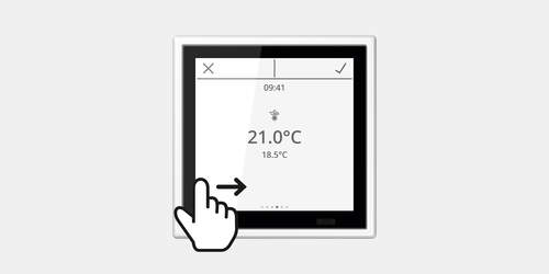 LS TOUCH – intuitive control for individual rooms