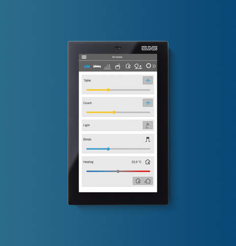 Display devices – solution for control and visualisation