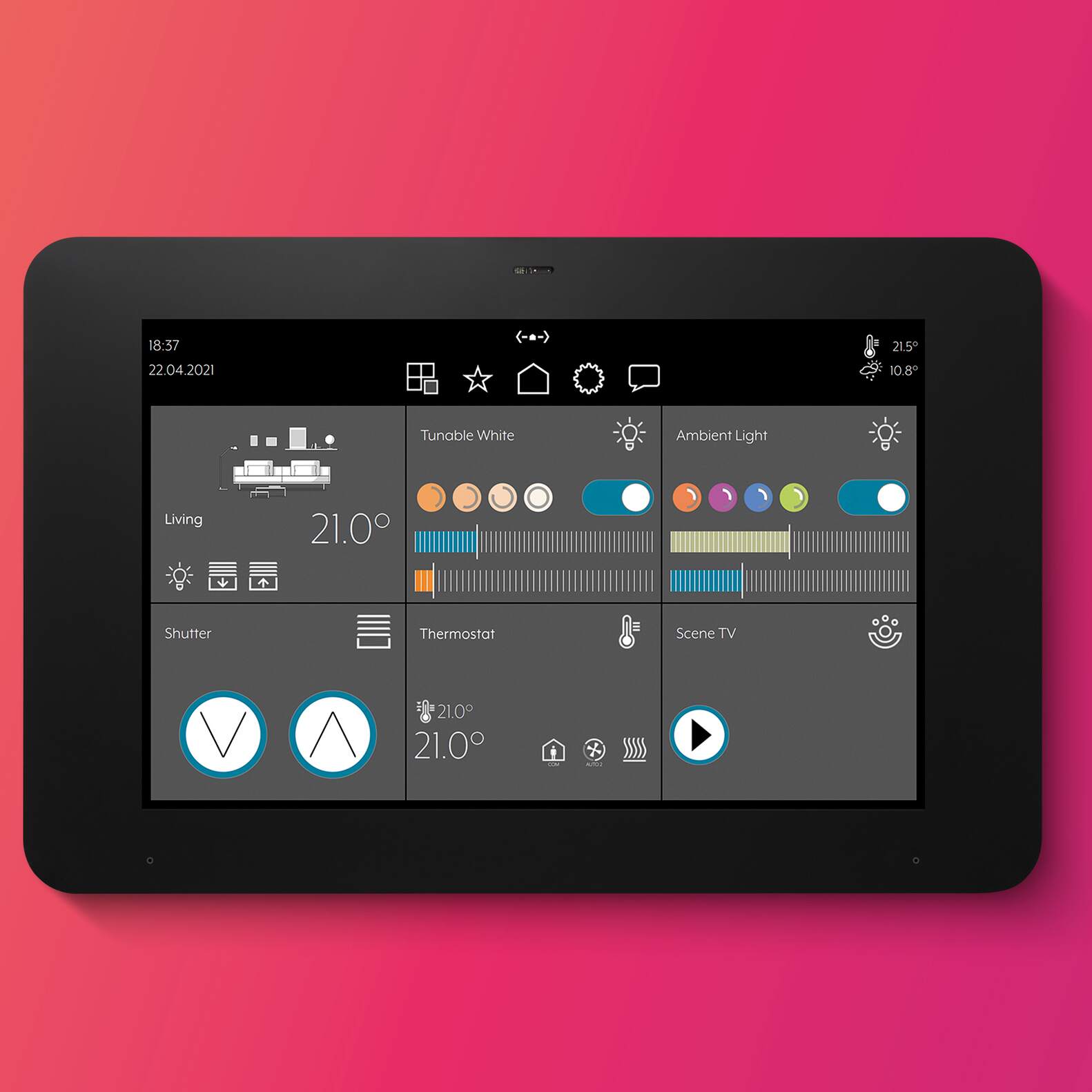Smart Panel 8 – the smart visualisation for KNX