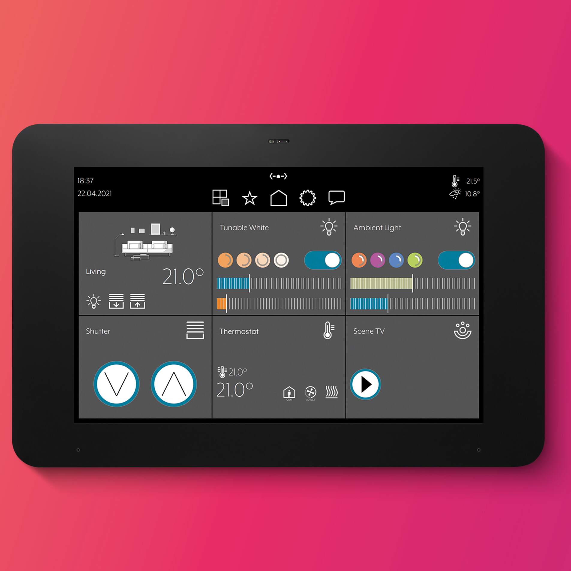 Smart Panel 8 – the smart visualisation for KNX