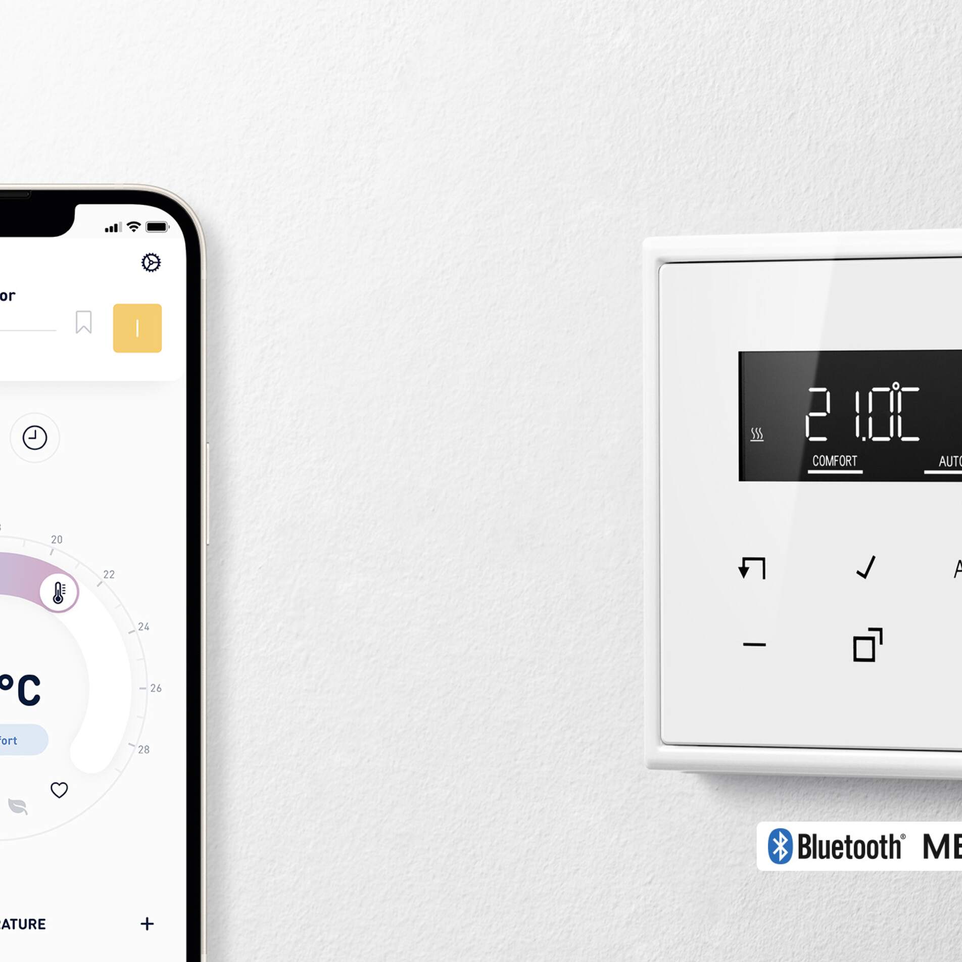 JUNG HOME – the convenient room thermostat