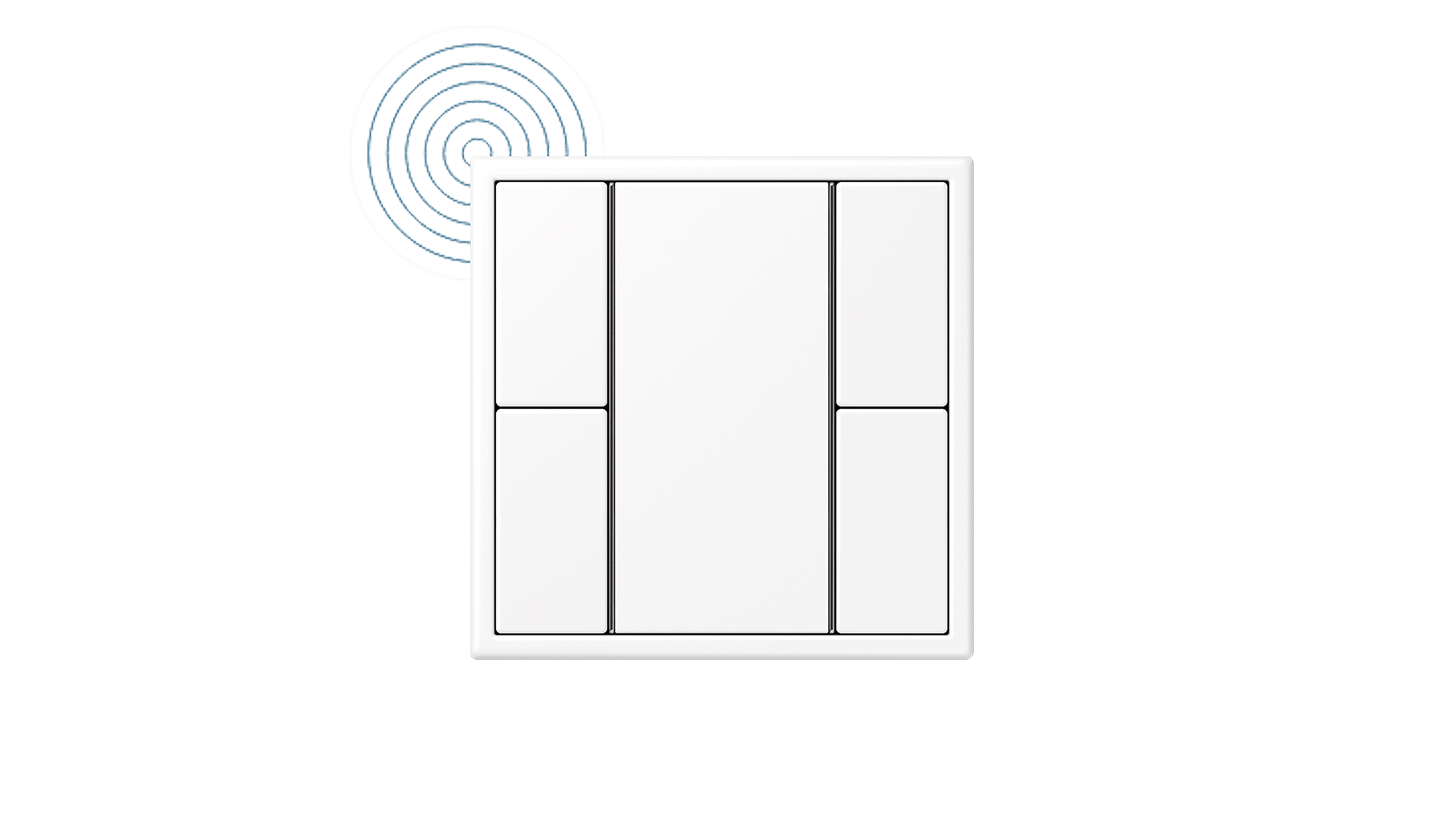 KNX Taster F 50 – Steuerung von Funktionen im KNX System