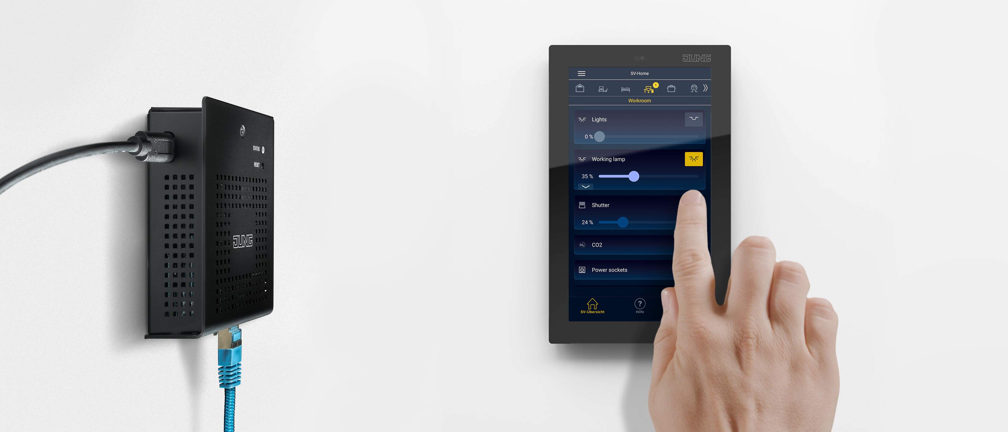 Smart Visu Server – central control