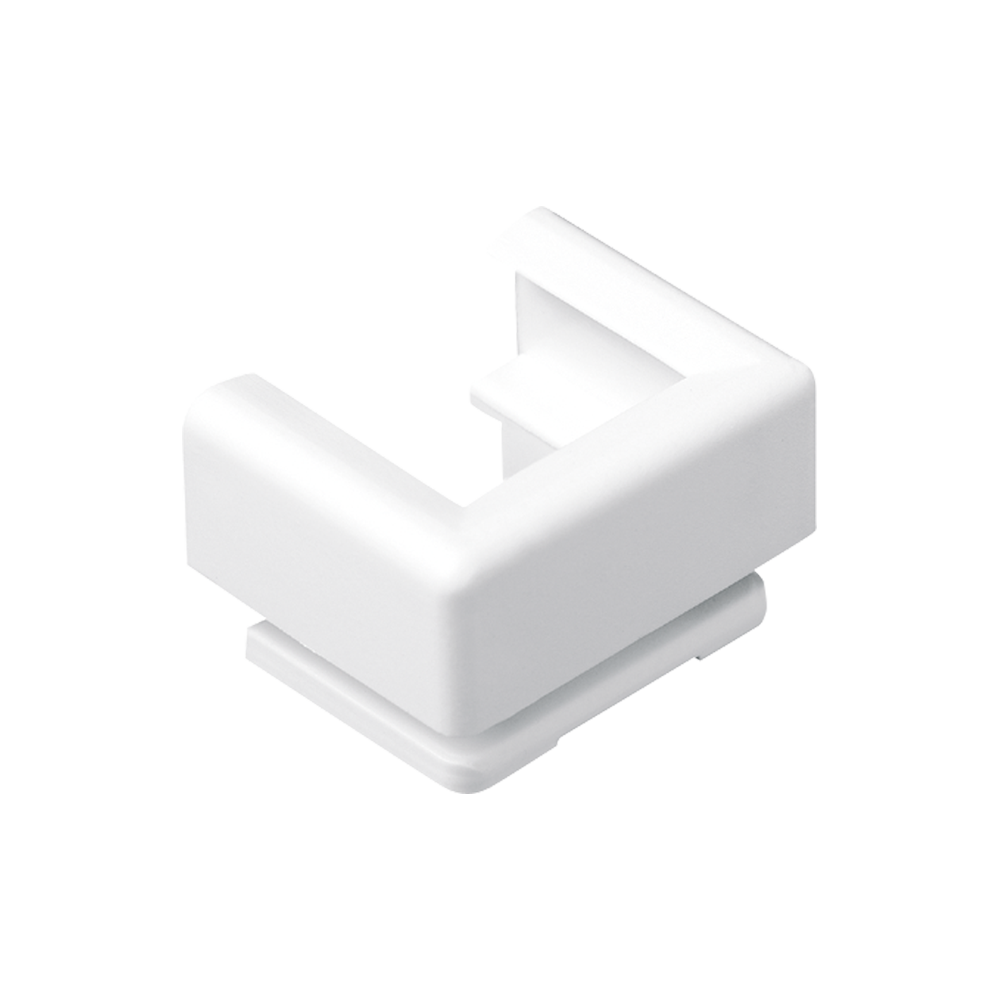 Cable inlet, for cable duct 15 x 15 mm, white | 12 WW