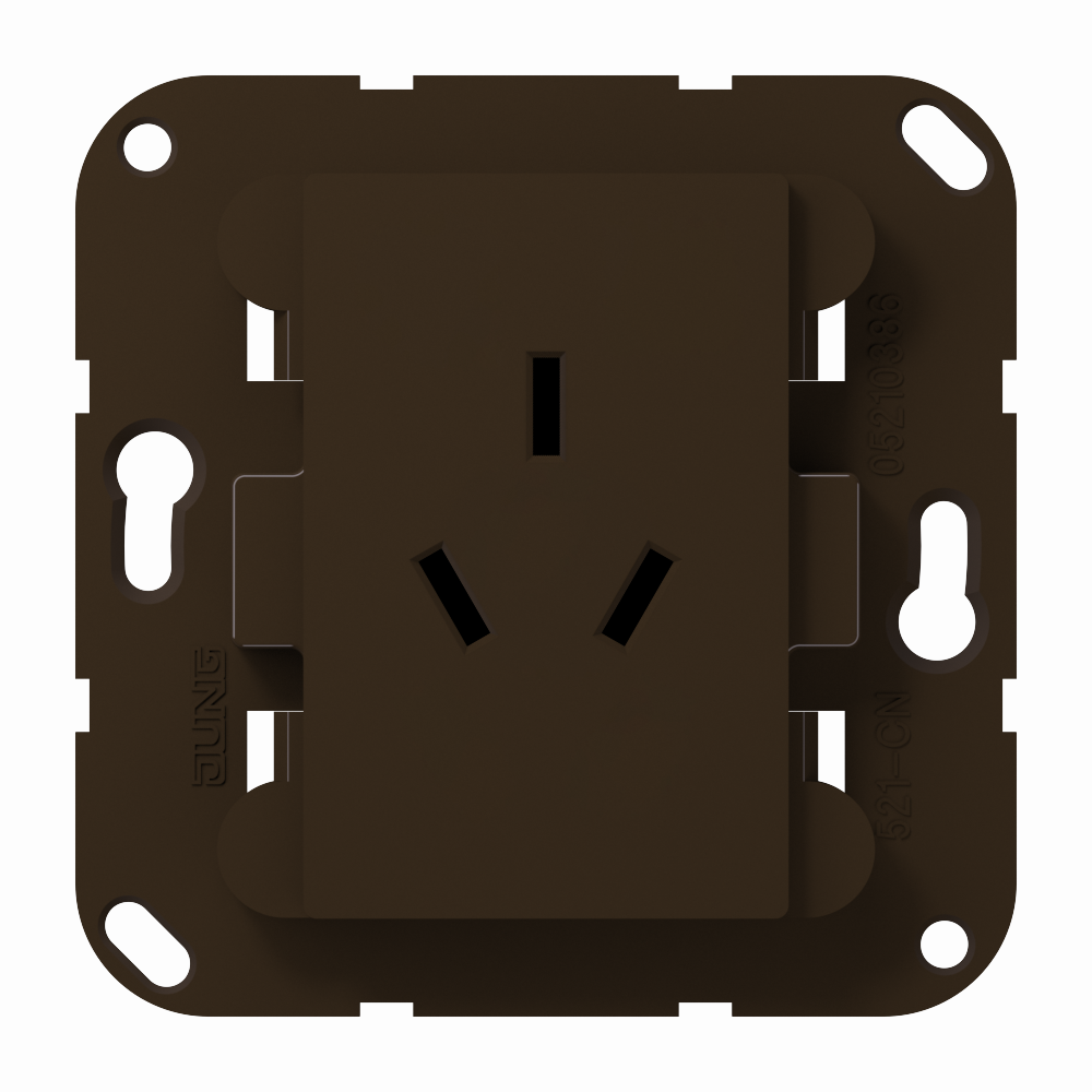 Socket insert, Chinese system, 2P+E | 2521-16 CN BR