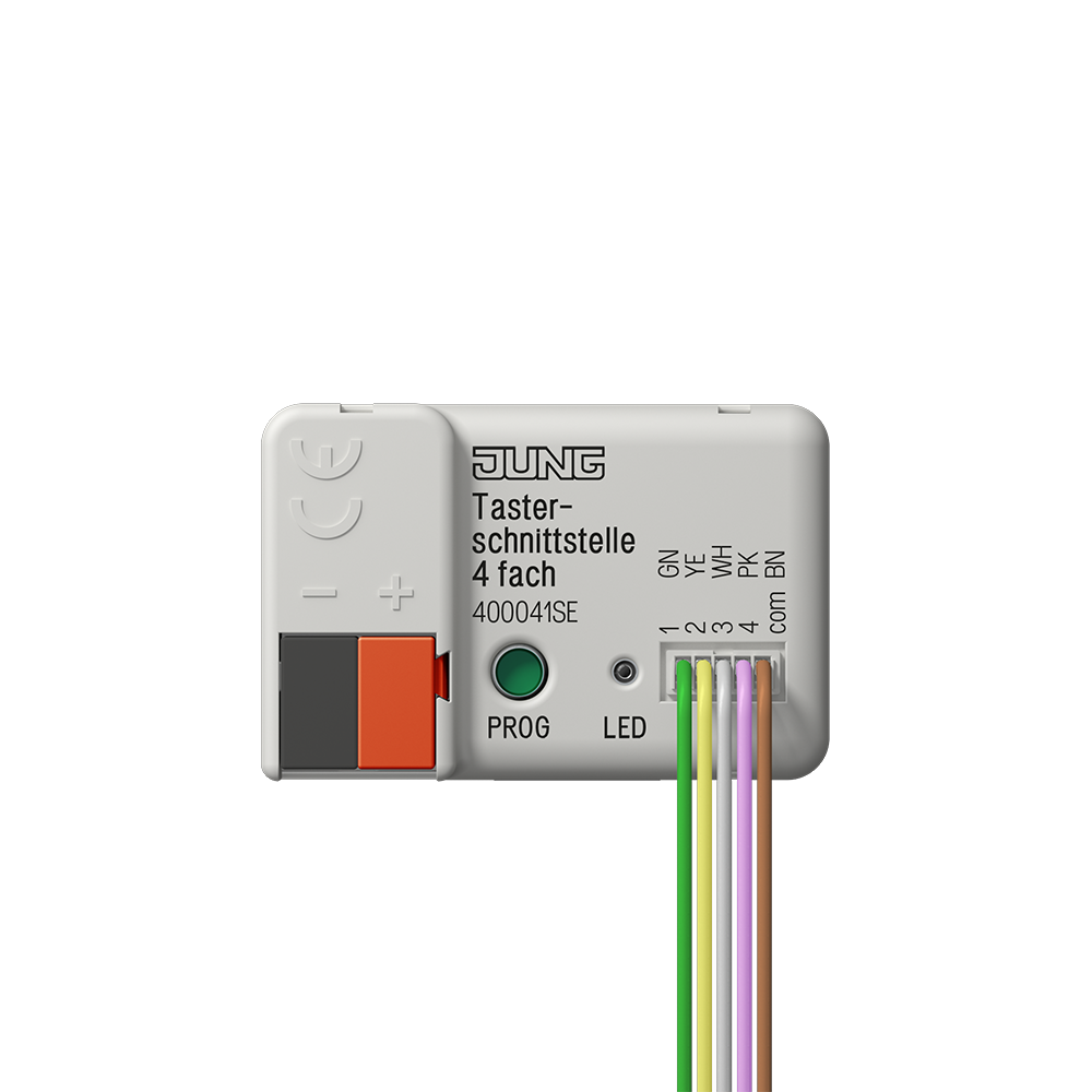 KNX push-button interface, 4-gang, Secure | 40004 1S E