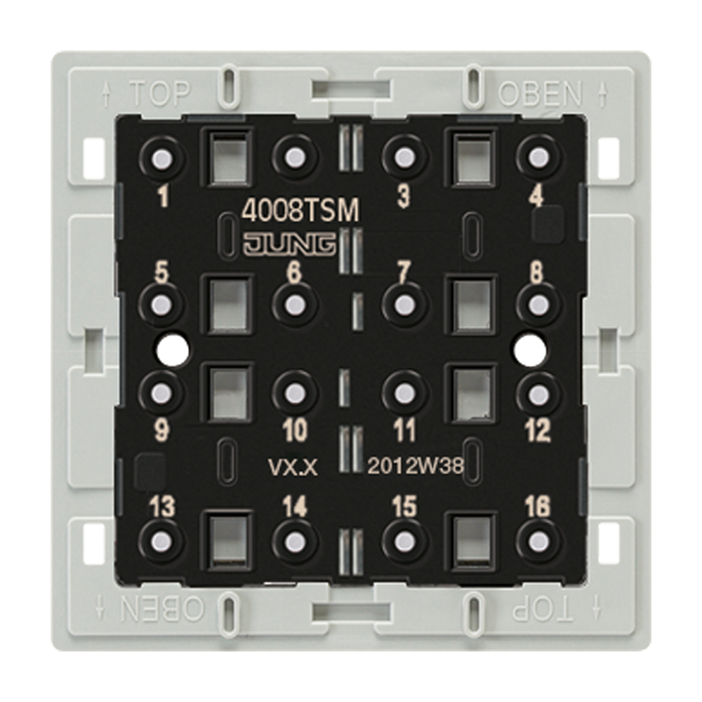 Push-button module 4-gang, F40 | 4008 TSM