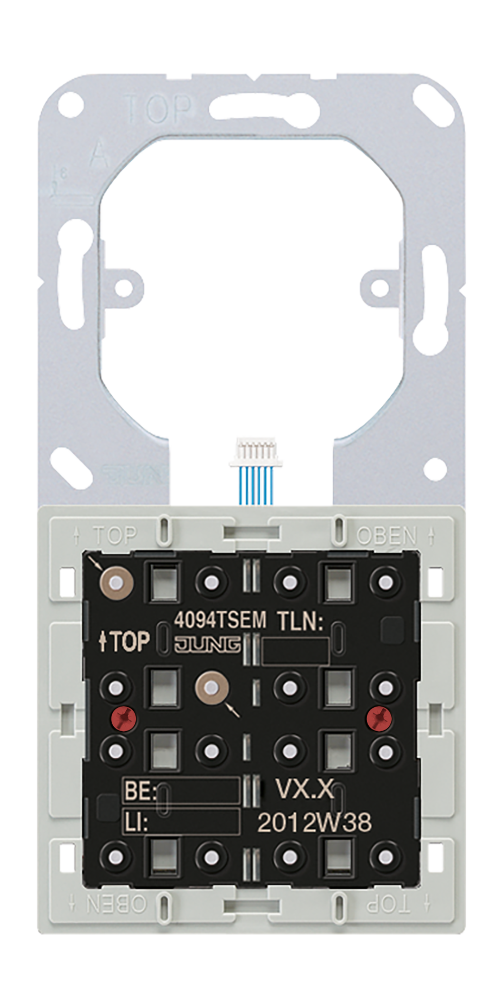 Push-button extension module 4-gang, F40 | 4094 TSEM