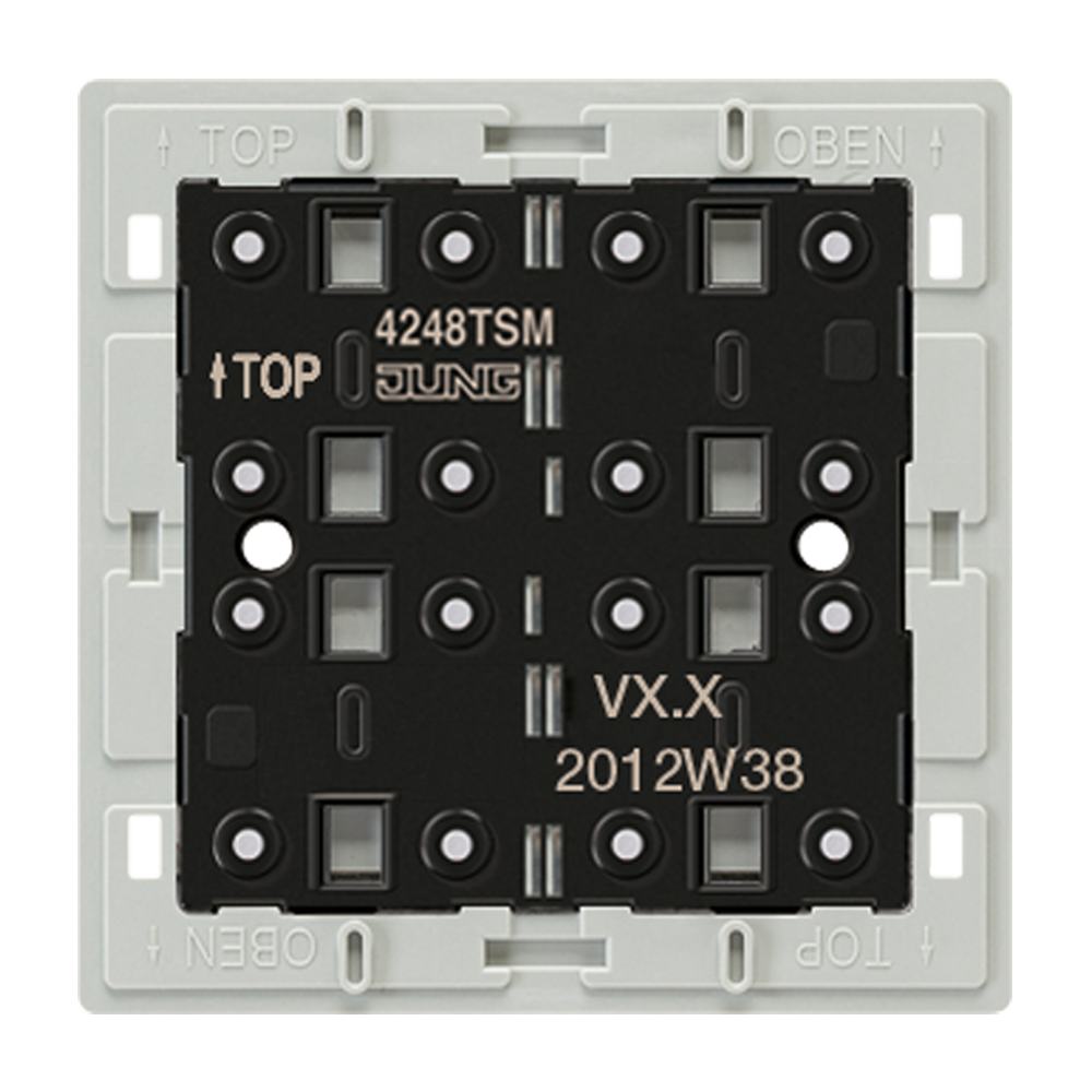 Push-button module 24 V AC/DC, 20 mA, 4-channel, F40 | 4248 TSM