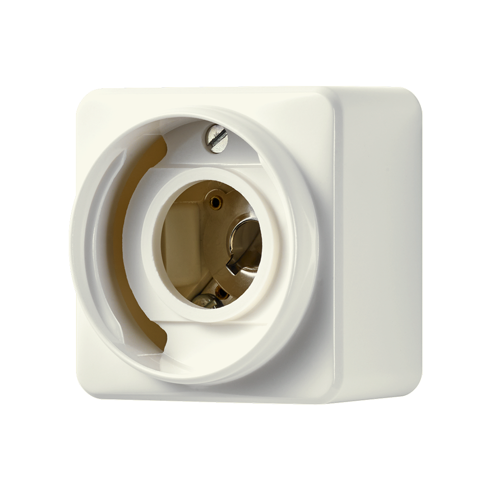 Pilot light (without cap), screw base E10, ivory | 637-10 A