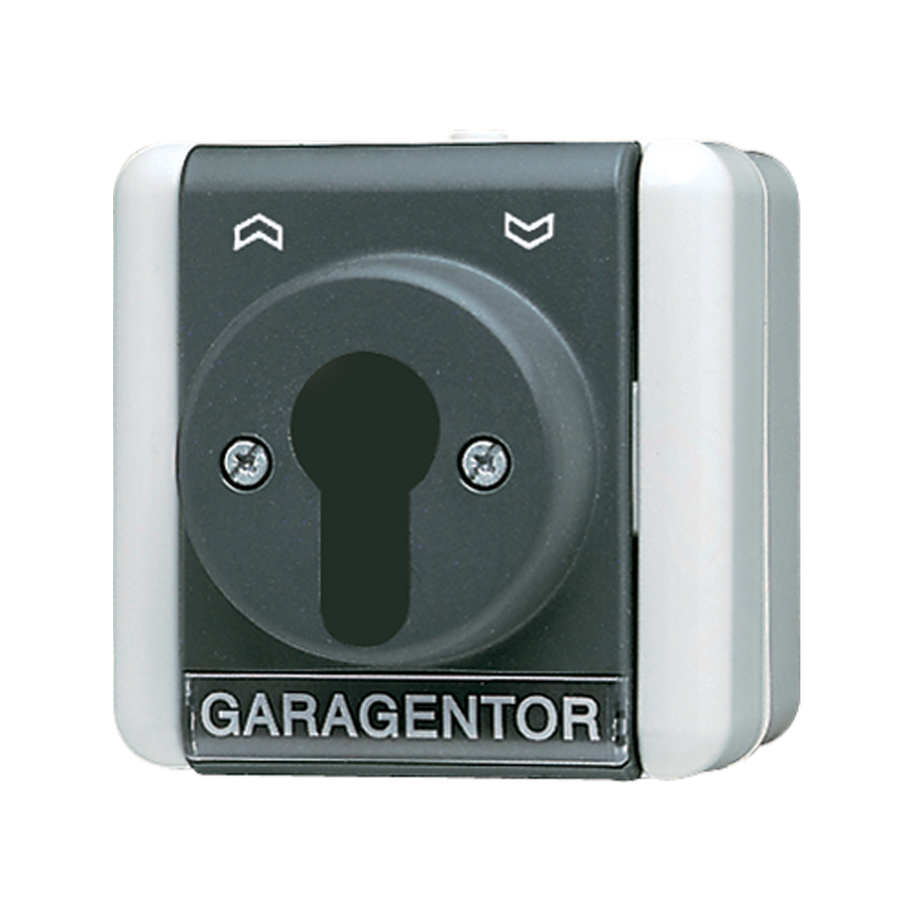 Key switch/push-button, Switch, 1-pole, 2-way, 16 AX, grey | 806.18 W