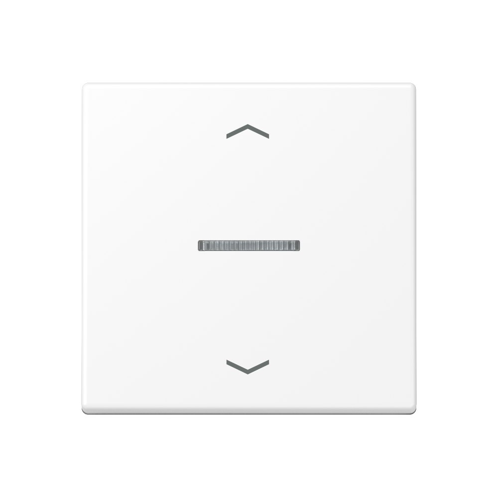 Rocker 1-gang, F10, matt snow white | A 101 KO5P BF WWM