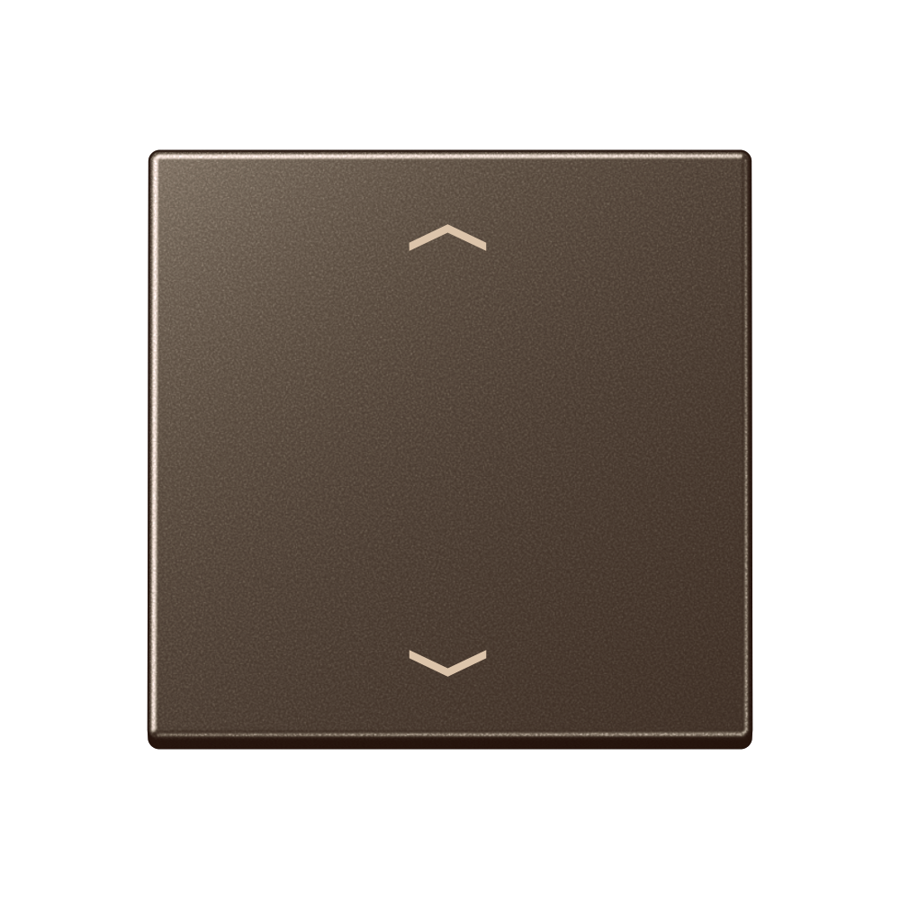 Rocker for KNX push-button 1-gang, F10, mocha | A 101 P MO