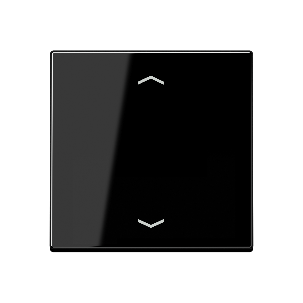 Rocker for KNX push-button 1-gang, F10, black | A 101 P SW