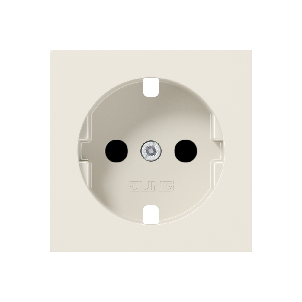 Placa central para bases de tomada SCHUKO®, Safety Plus, Duroplástico ...
