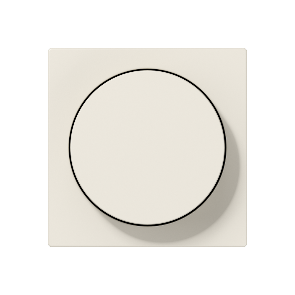 Centre plate, with knob, ivory | A 1740