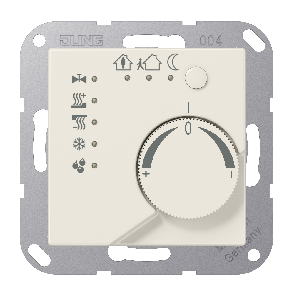 KNX room temperature controller with integrated push-button interface 4 ...