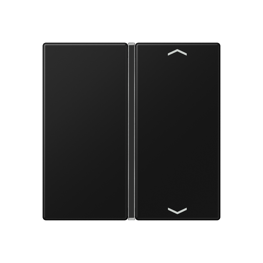 Cover 1-gang 1-gang, F40, matt graphite black | A 401 TSAP SWM