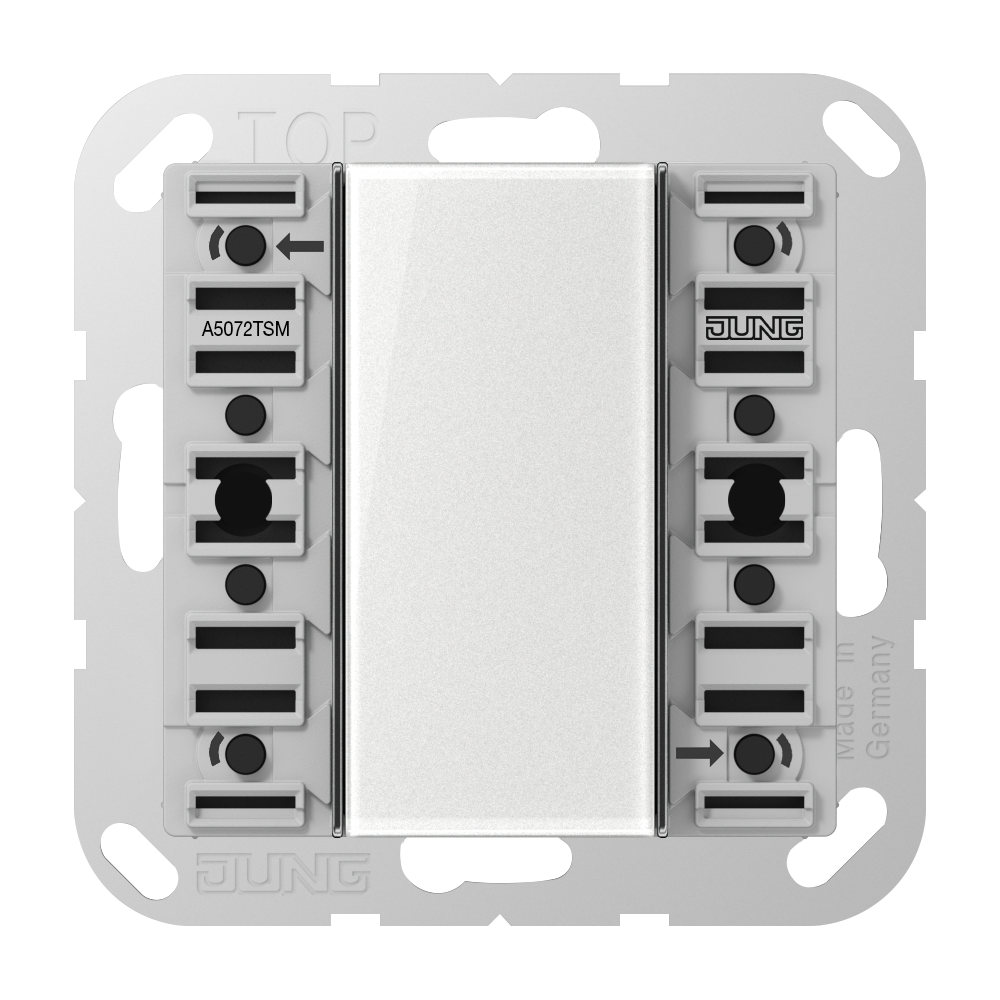 KNX standard push-button module 2-gang, F50 | A 5072 TSM