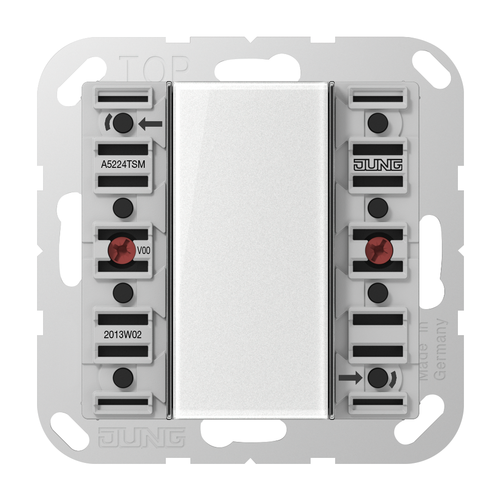 Push-button module 24 V AC/DC, 20 mA, 2-channel, F50 | A 5224 TSM