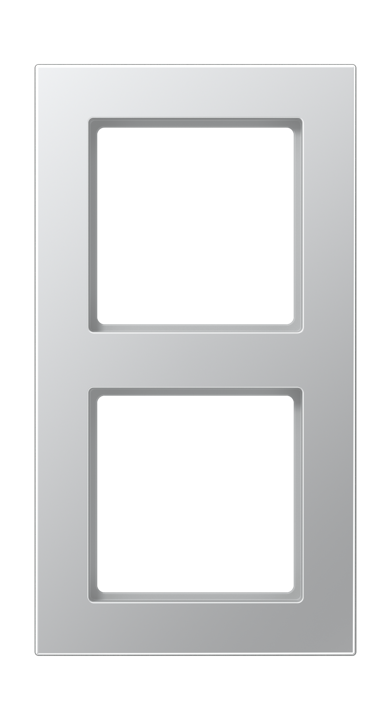 Frame 2-gang, aluminium | A 5582 BF AL