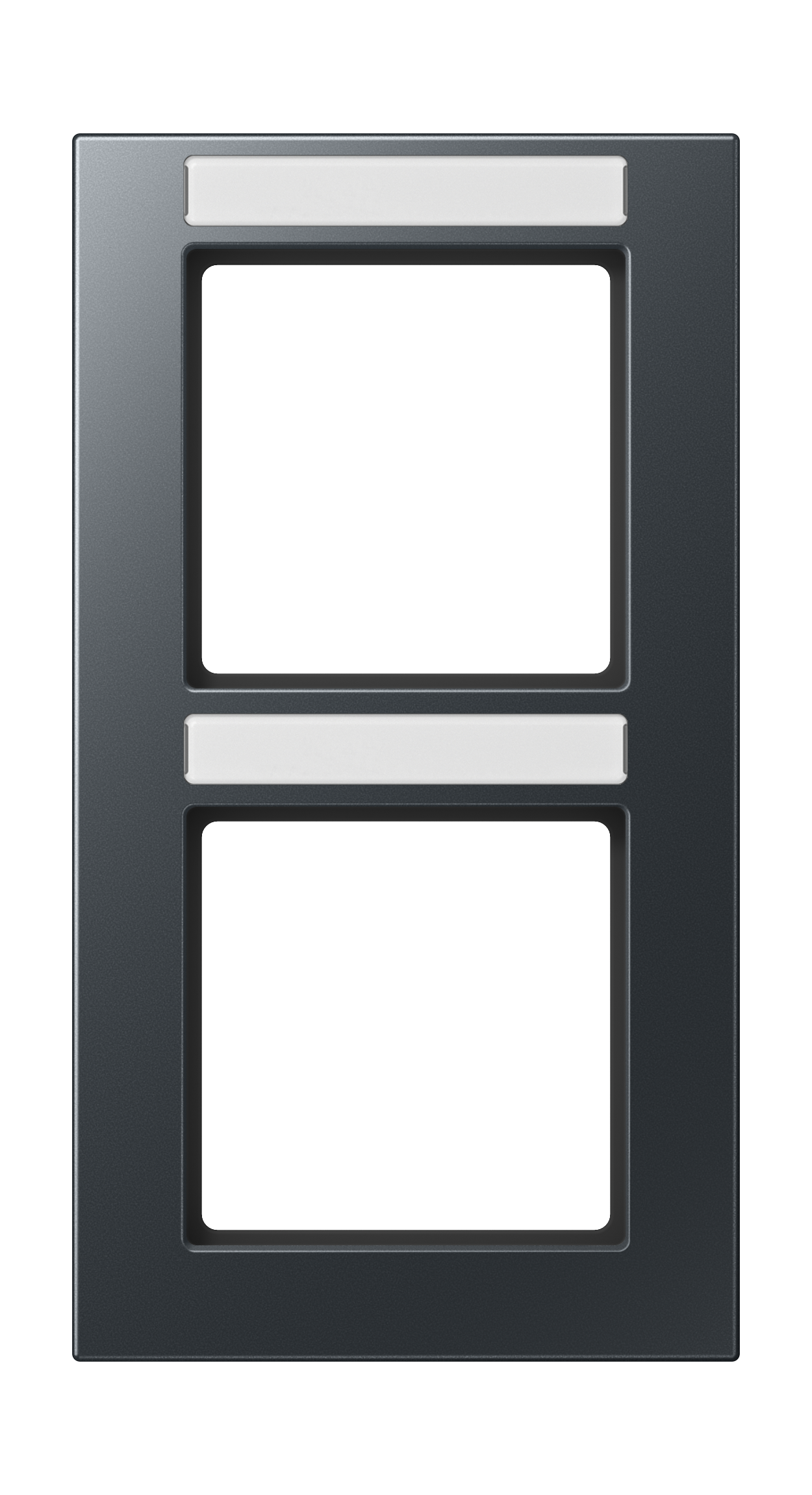 Frame 2-gang, matt anthracite | A 5582 BF NA ANM