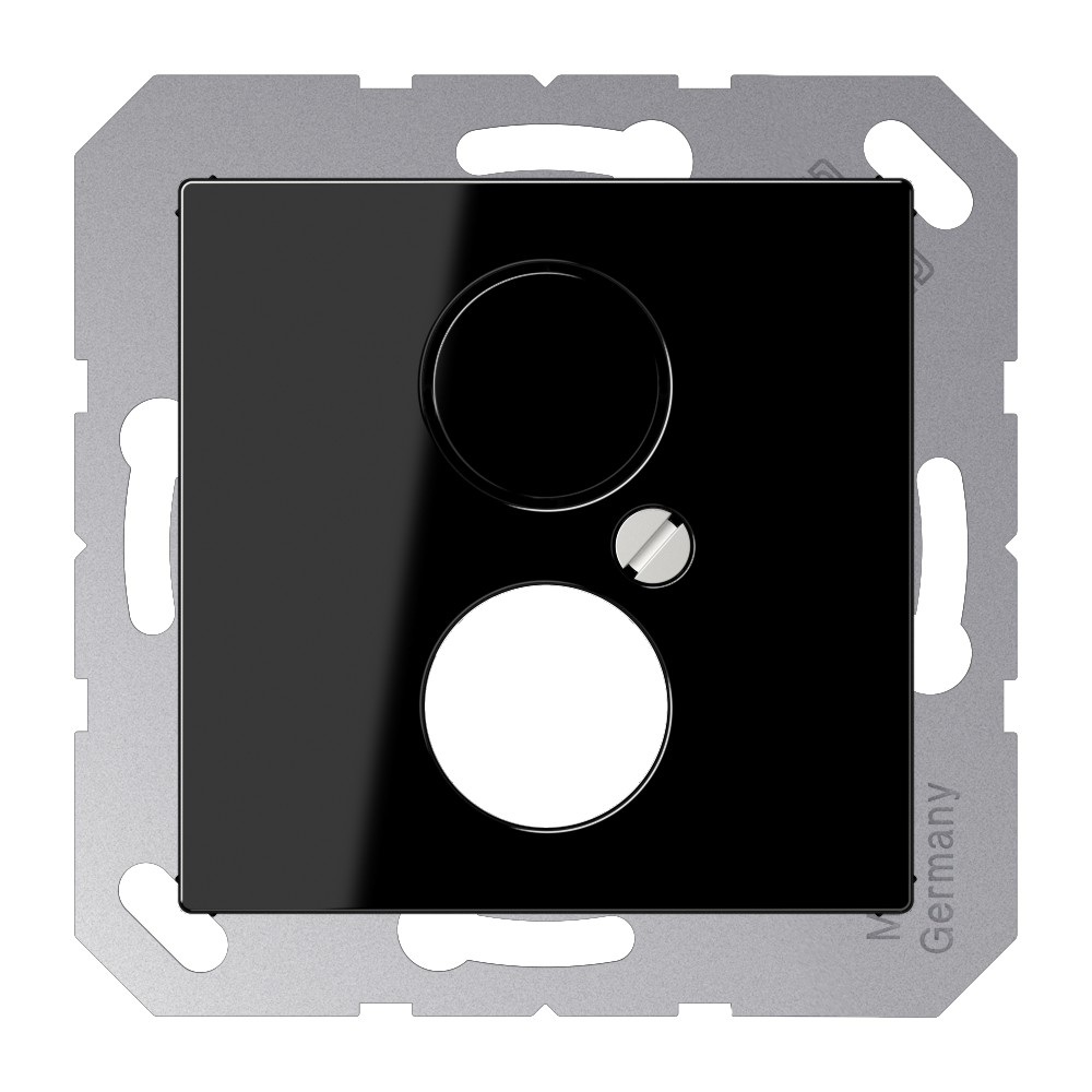 Centre plate for 1 circular electrical connectors up to 18.5 mm Ø ...
