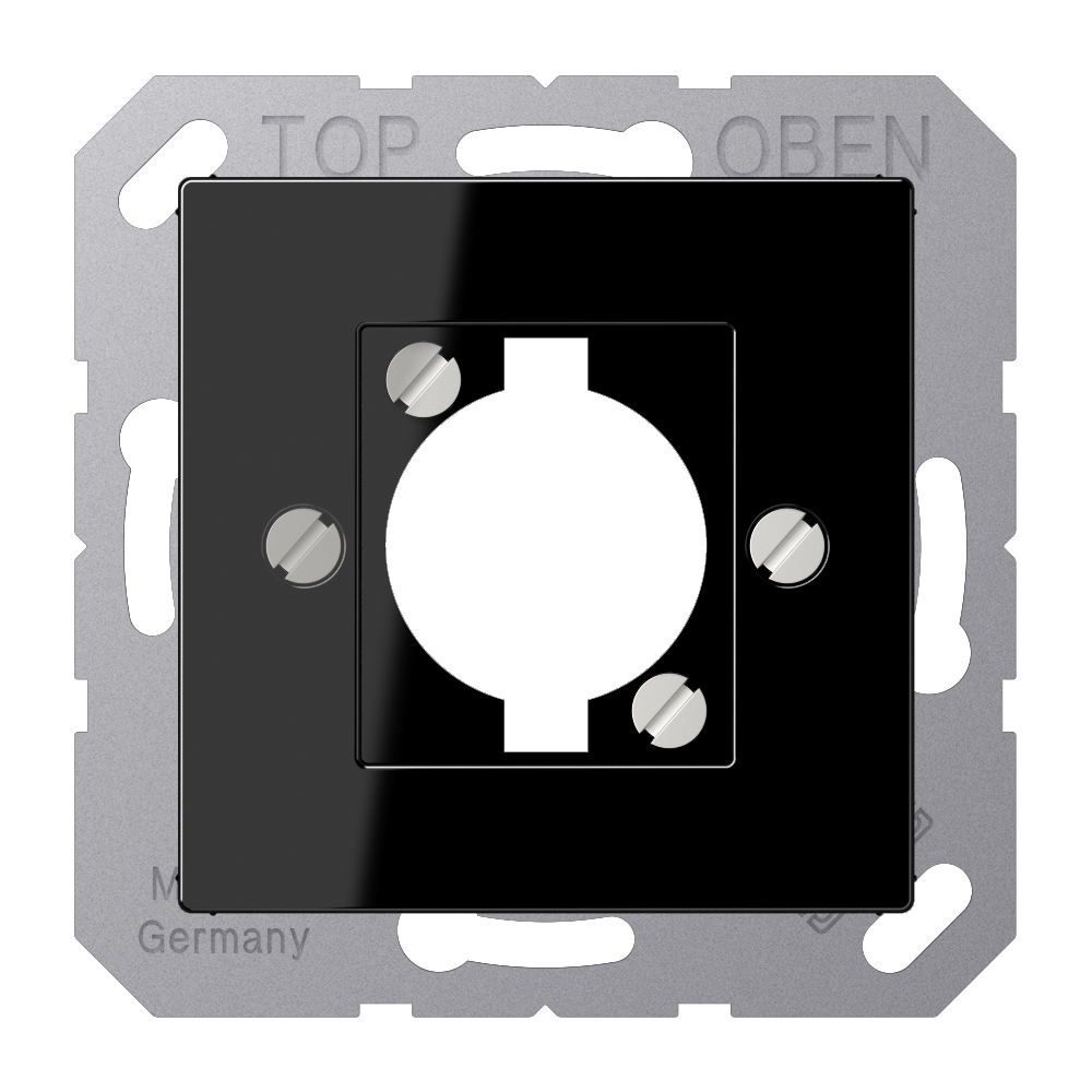 Centre plate for loudspeaker socket, for XLR connector (D Series ...