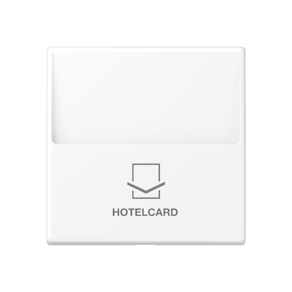 Key card holder, matt snow white | A 590 CARD WWM