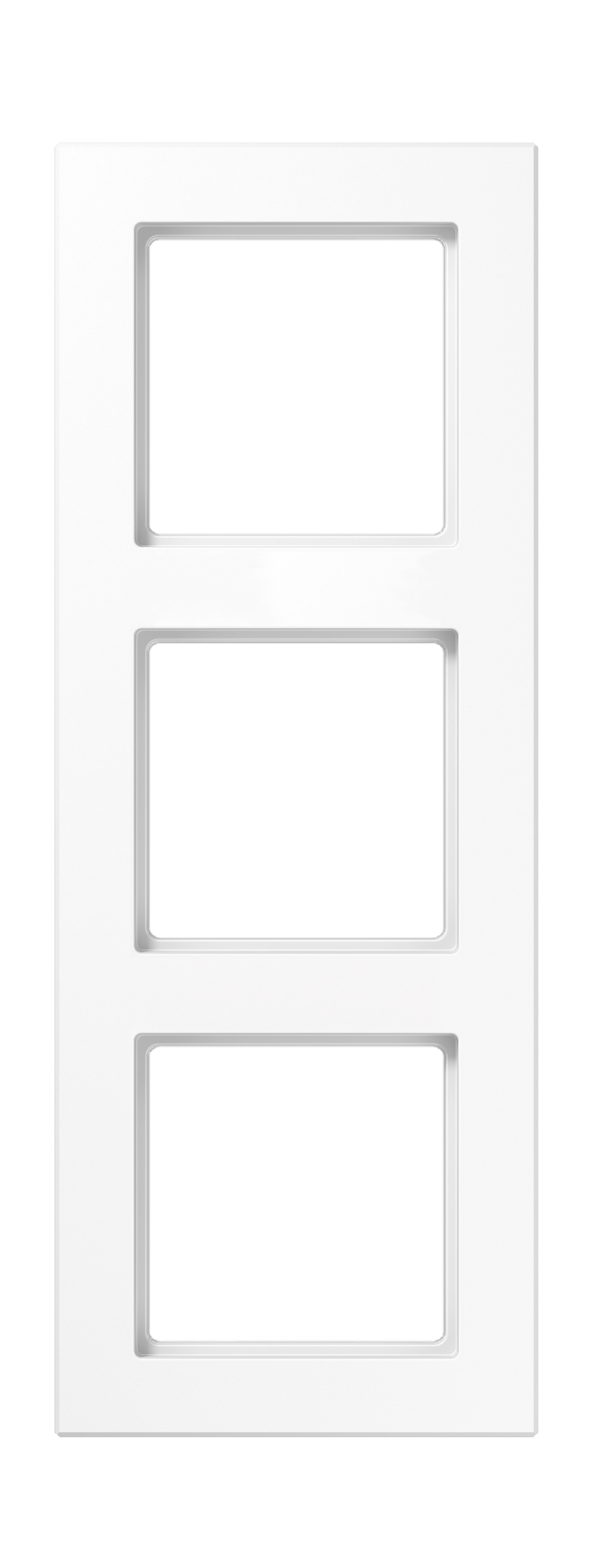 Cadre de finition 3 postes, Blanc | AC 583 WW