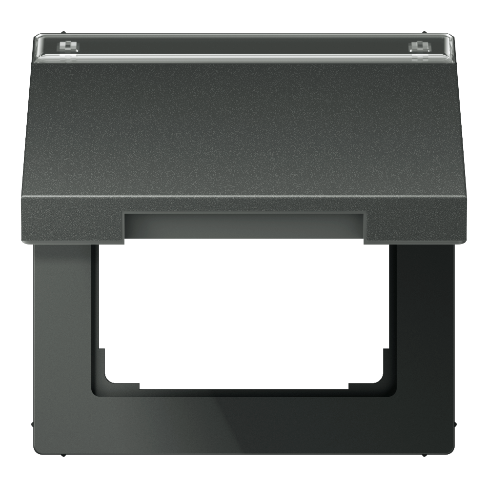 Hinged lid with spring, anthracite | AL 2990 NAKL AN