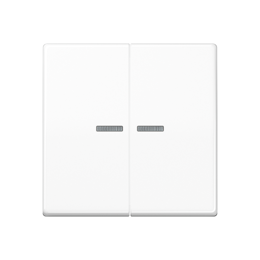 Rocker for KNX push-button 1-gang, F10, white | AS 102 KO5 WW