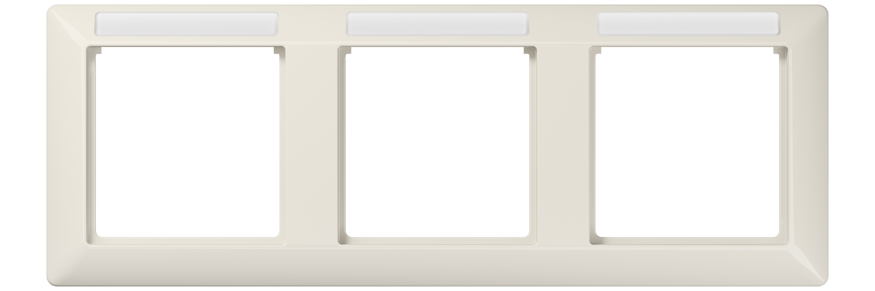 Frame 3-gang, ivory | AS 5830 BF INA