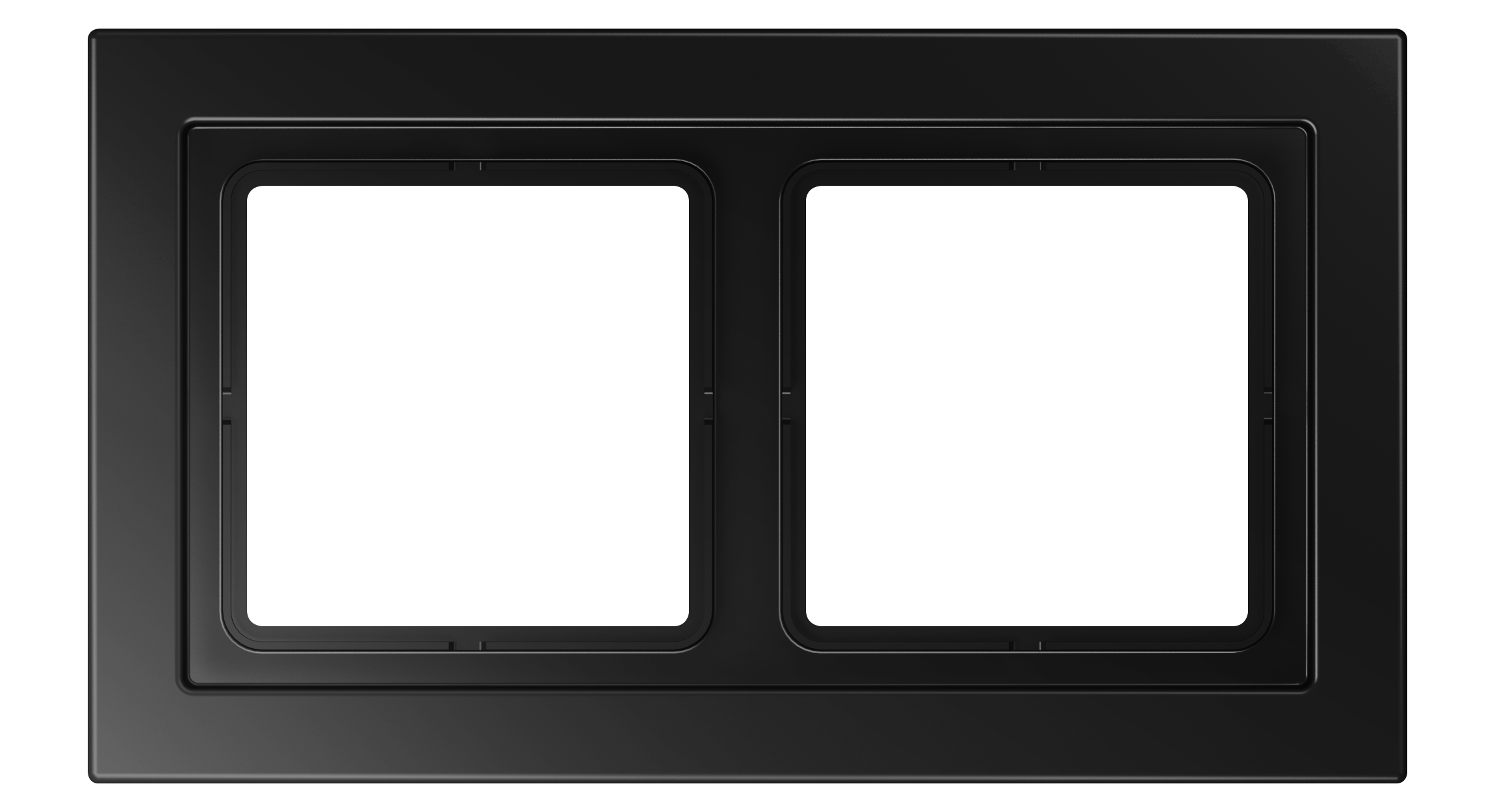 Frame 2-gang suitable for British Standard installations (supporting ...