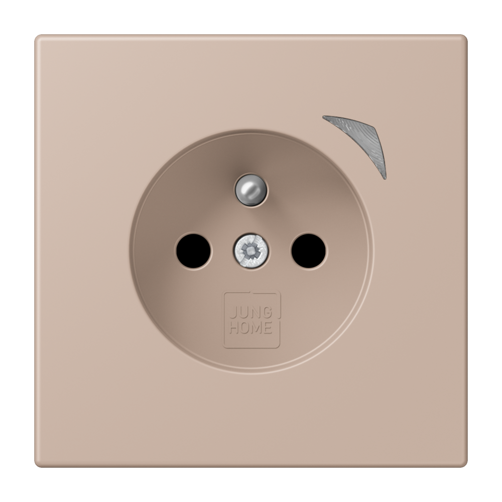 JUNG HOME socket Energy, French/Belgian system, screw terminals ...