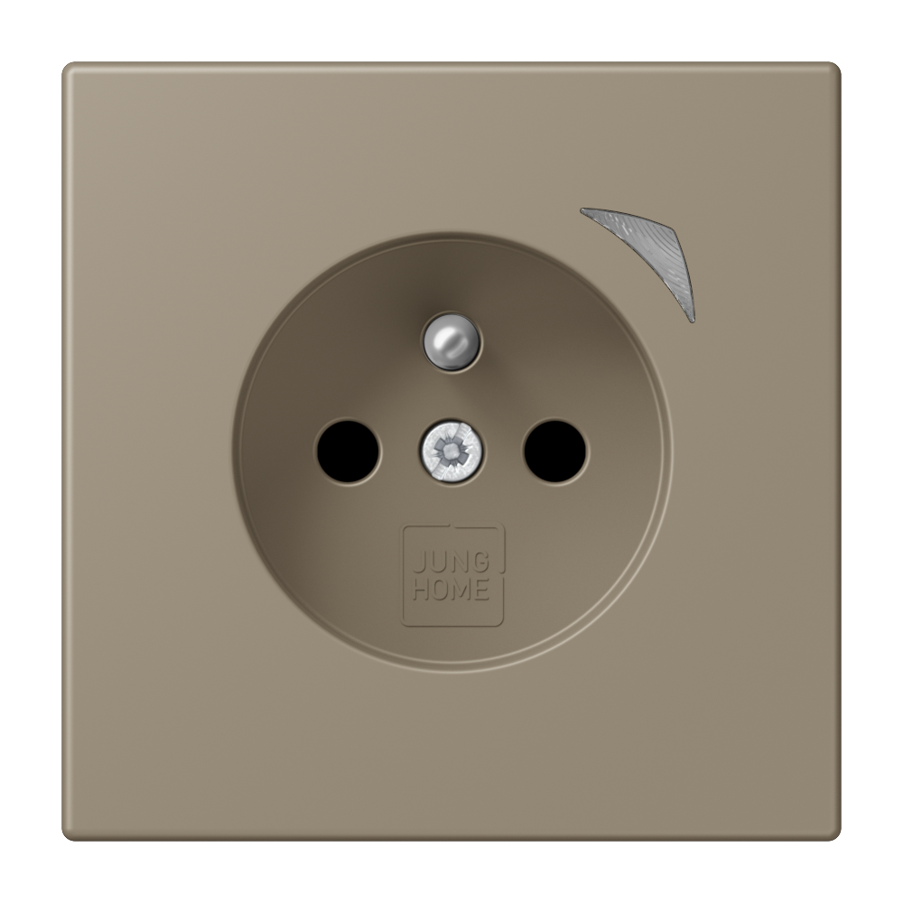 JUNG HOME socket Energy, French/Belgian system, screw terminals ...
